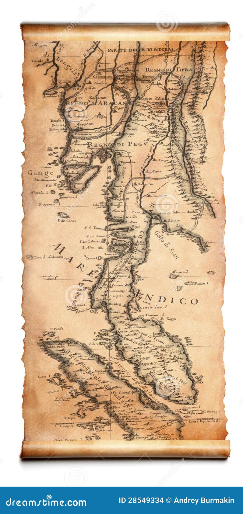 Ancient Scroll Map Stock Images - Image: 28549334 Ancient Scroll Map Stock Images - Image: 28549334