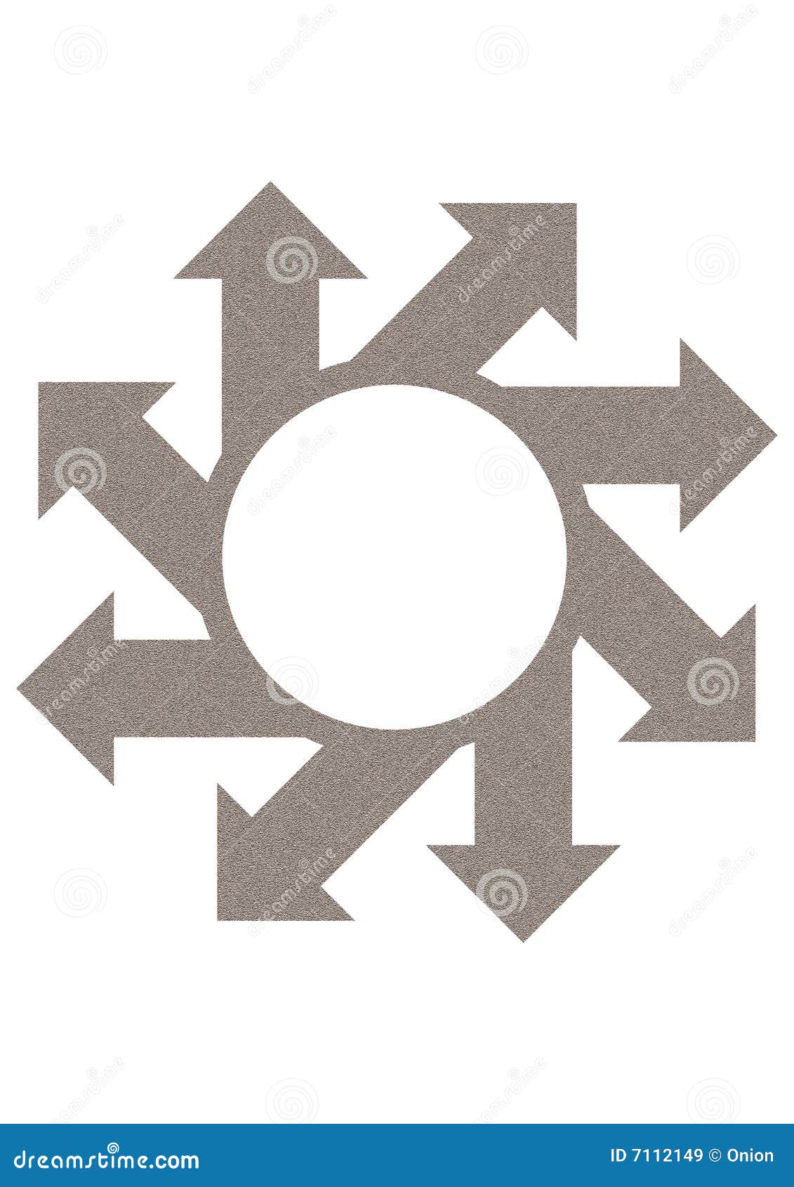 Arrows Surrounding A Circle Royalty Free Stock Images - Image: 7112149 Arrows Surrounding A Circle Royalty Free Stock Images - Image: 7112149