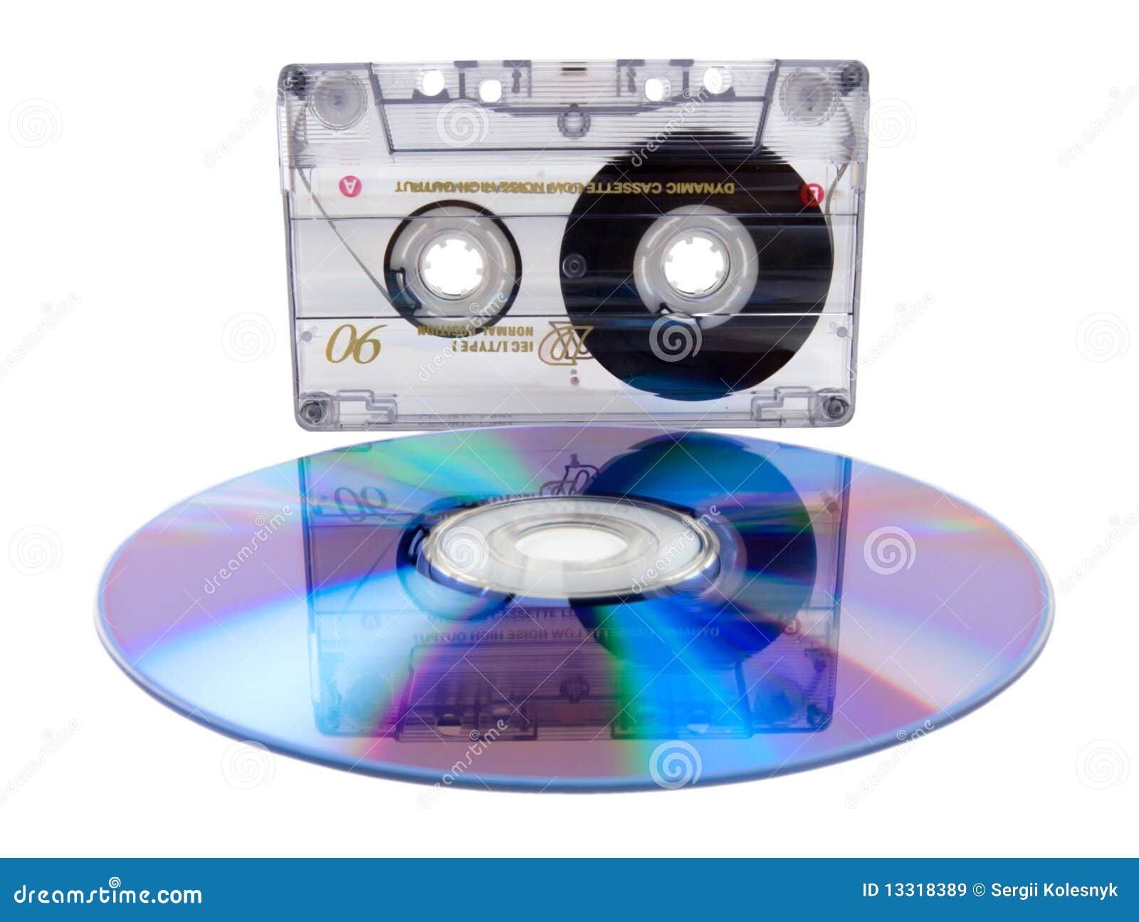 Audio Tape Cassette And Digital Compact Disc Royalty Free Stock Images ... Audio Tape Cassette And Digital Compact Disc Royalty Free Stock Images ...