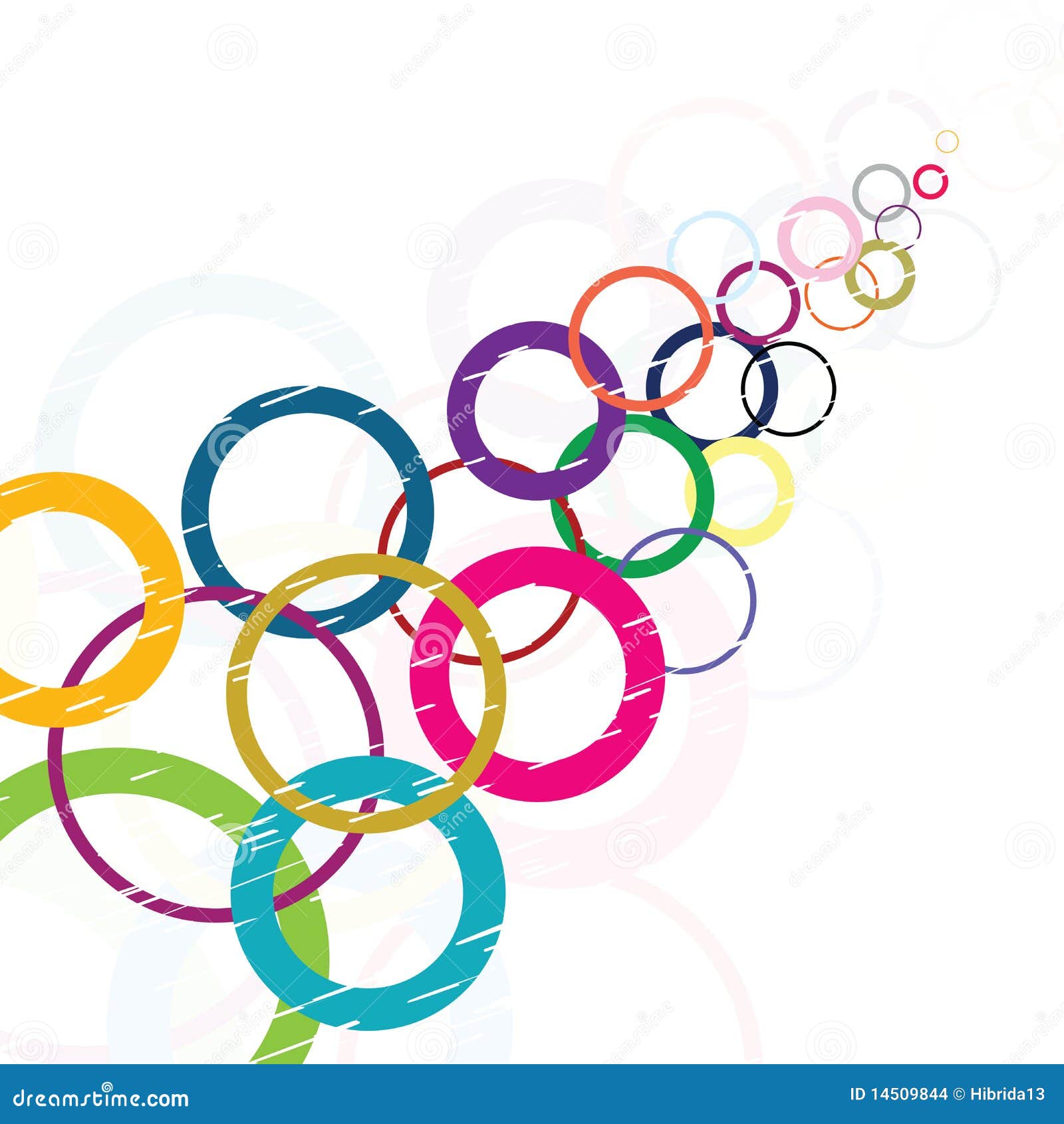 Background With Colored Circles Stock Images - Image: 14509844 Background With Colored Circles Stock Images - Image: 14509844