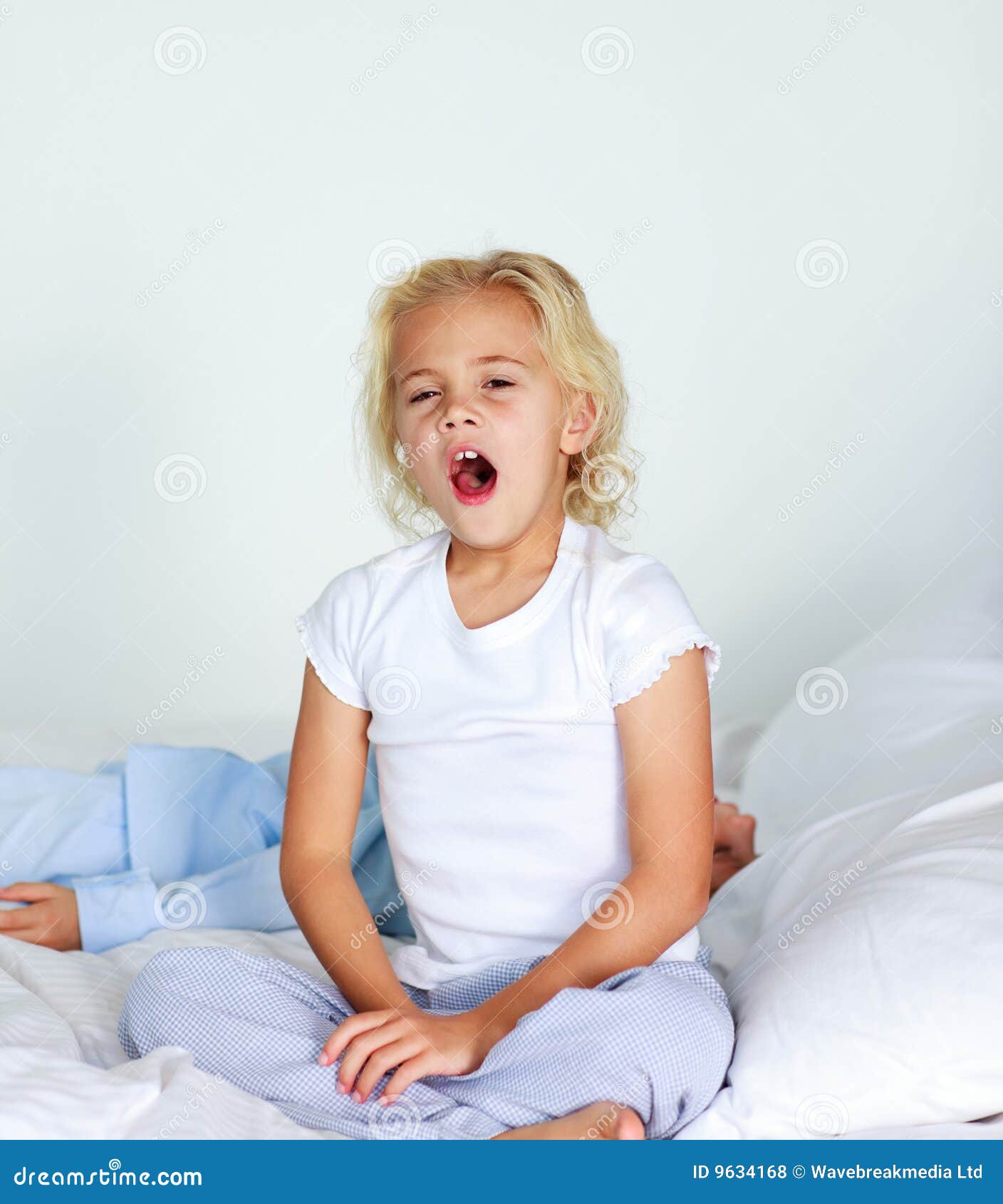 Beautiful Daughter Yawning In Bed Royalty Free Stock Photos - Image ... Beautiful Daughter Yawning In Bed Royalty Free Stock Photos - Image ...
