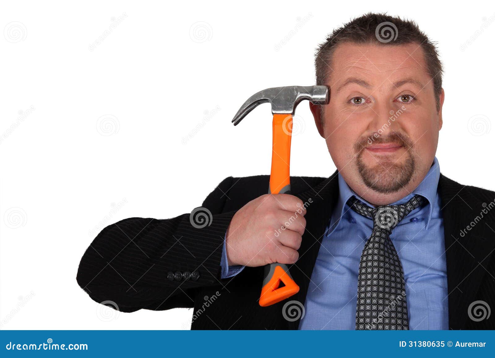 Businessman Holding A Hammer Royalty Free Stock Photo - Image: 31380635 Businessman Holding A Hammer Royalty Free Stock Photo - Image: 31380635