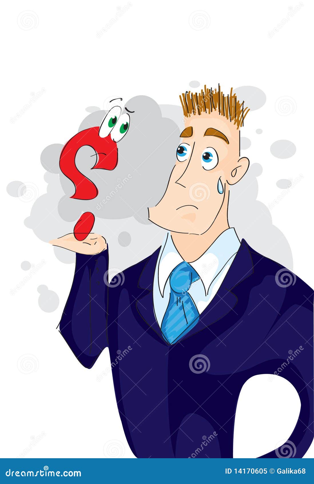 Businessman And Question Mark Royalty Free Stock Photo - Image: 14170605 Businessman And Question Mark Royalty Free Stock Photo - Image: 14170605