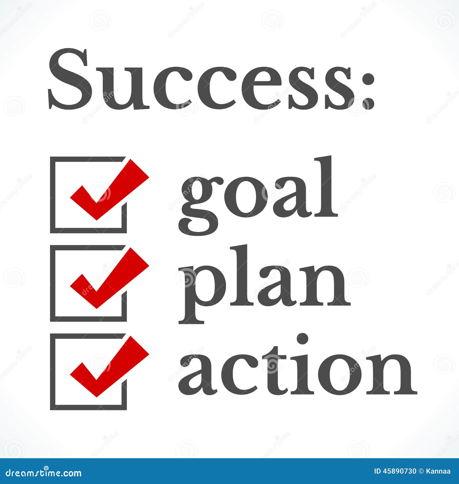 The Concept Successful Completion Of The Task In Stock Vector - Image ... The Concept Successful Completion Of The Task In Stock Vector - Image ...