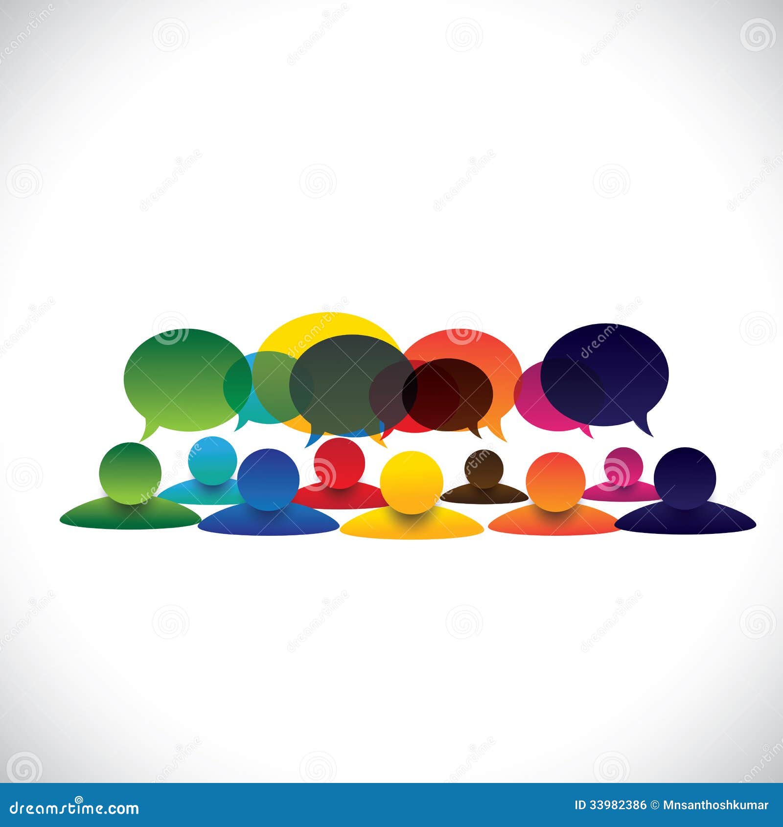Concept Vector Of People Group Talking Or Employee Discussions Royalty ... Concept Vector Of People Group Talking Or Employee Discussions Royalty ...