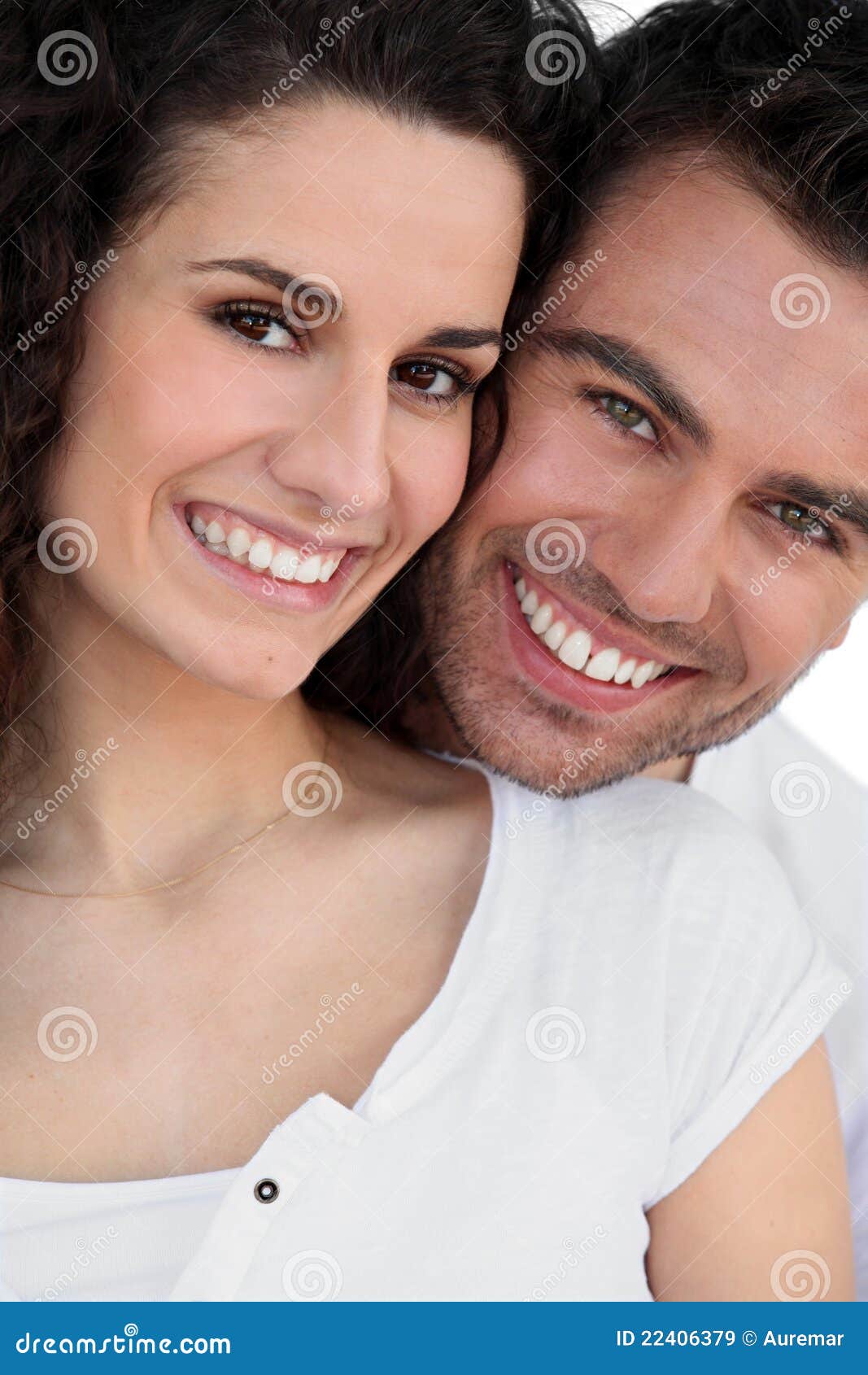 Couple With Faces Touching Royalty Free Stock Images Image 22406379