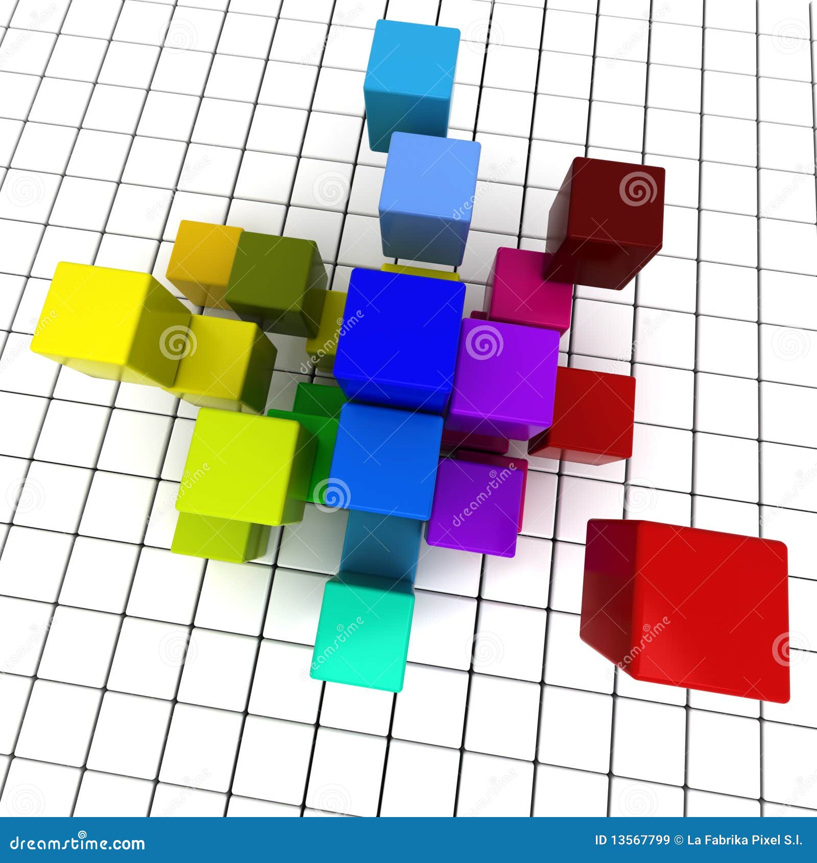 Cubes And Squares Royalty Free Stock Images - Image: 13567799 Cubes And Squares Royalty Free Stock Images - Image: 13567799