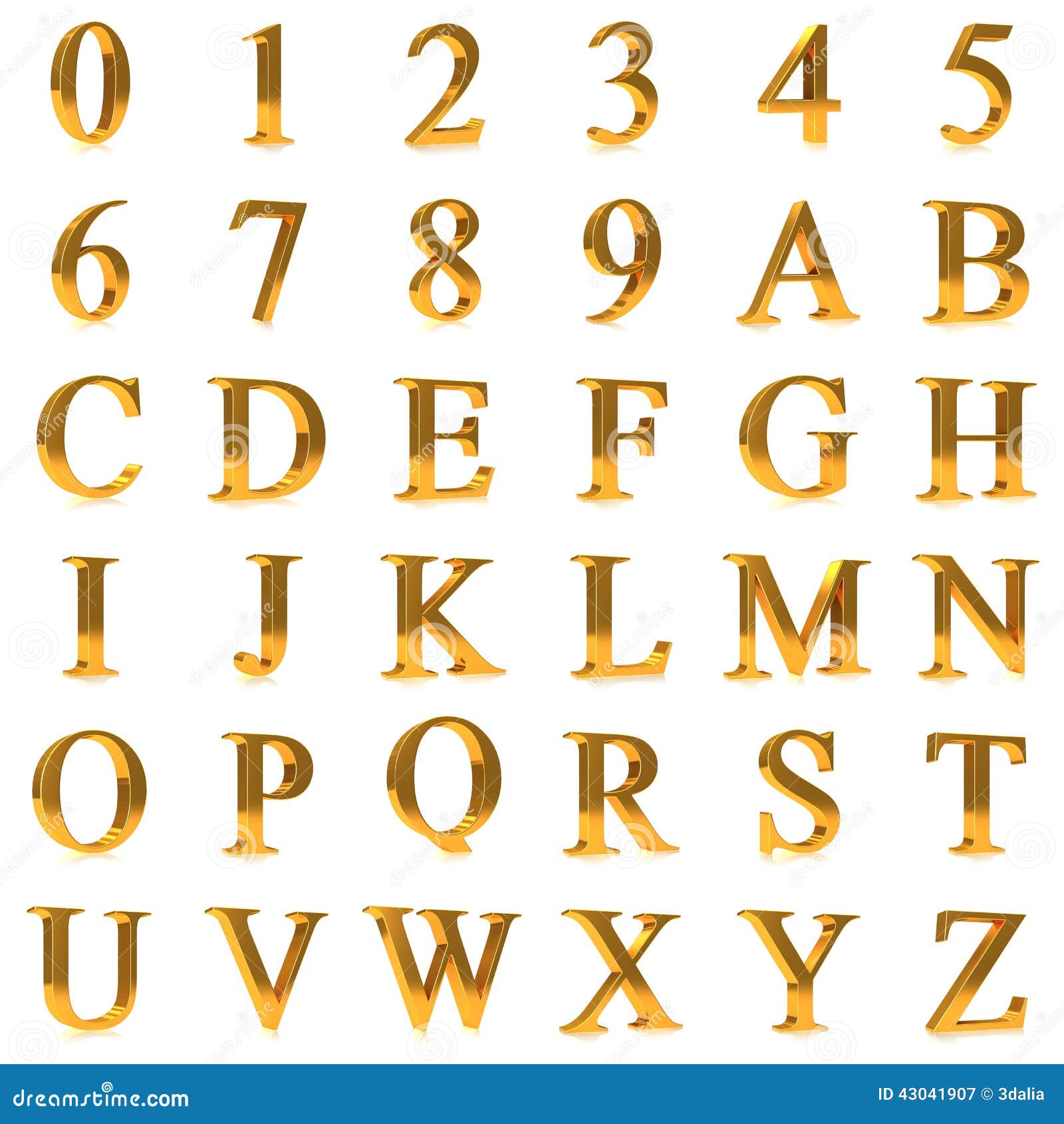 3d Bold Gold Letters And Numbers Stock Illustration - Image: 43041907 3d Bold Gold Letters And Numbers Stock Illustration - Image: 43041907