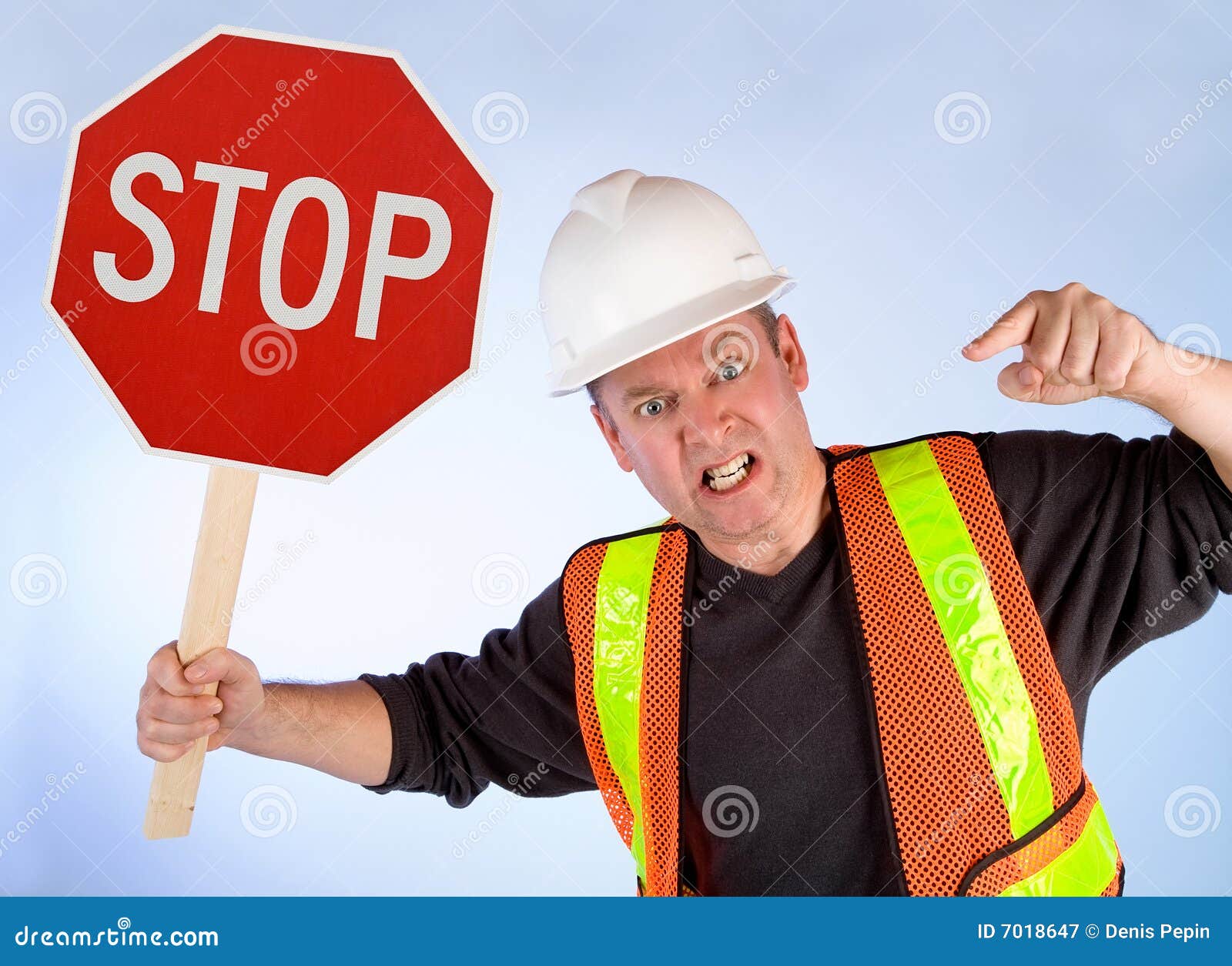 Demanding To Stop Doing Something Royalty Free Stock Photography ... Demanding To Stop Doing Something Royalty Free Stock Photography ...