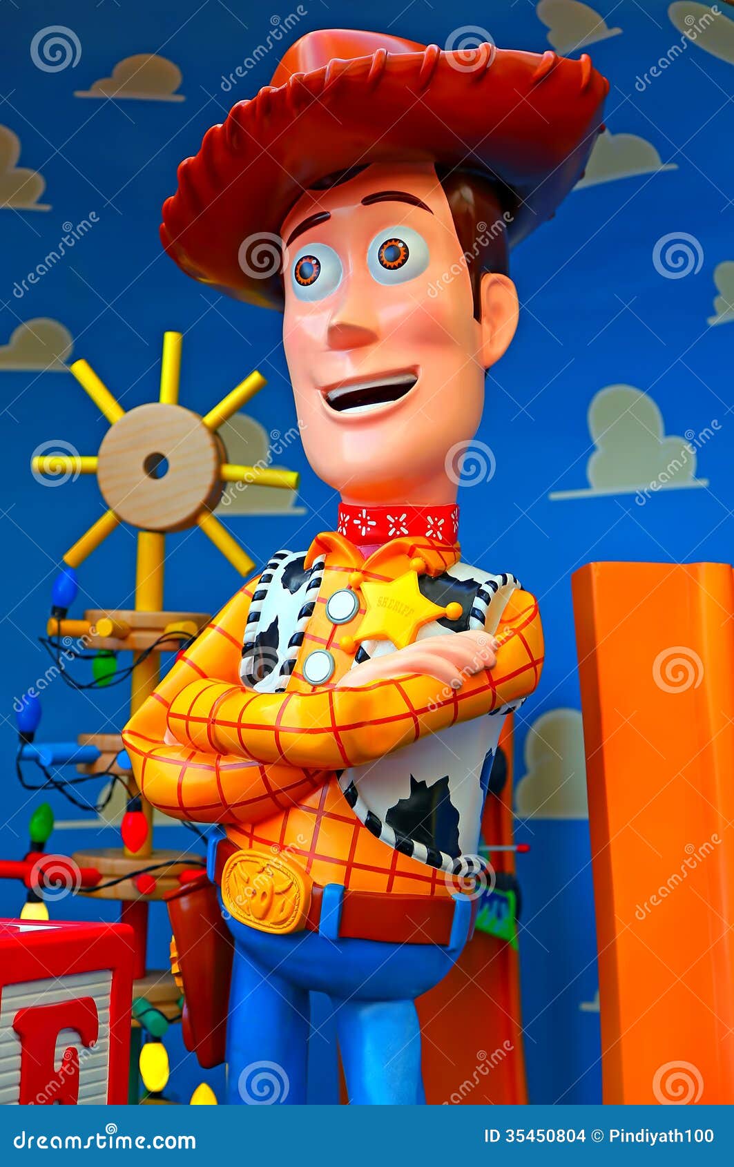 Disney Pixar Toy Story Character Woody Editorial Stock Image Image