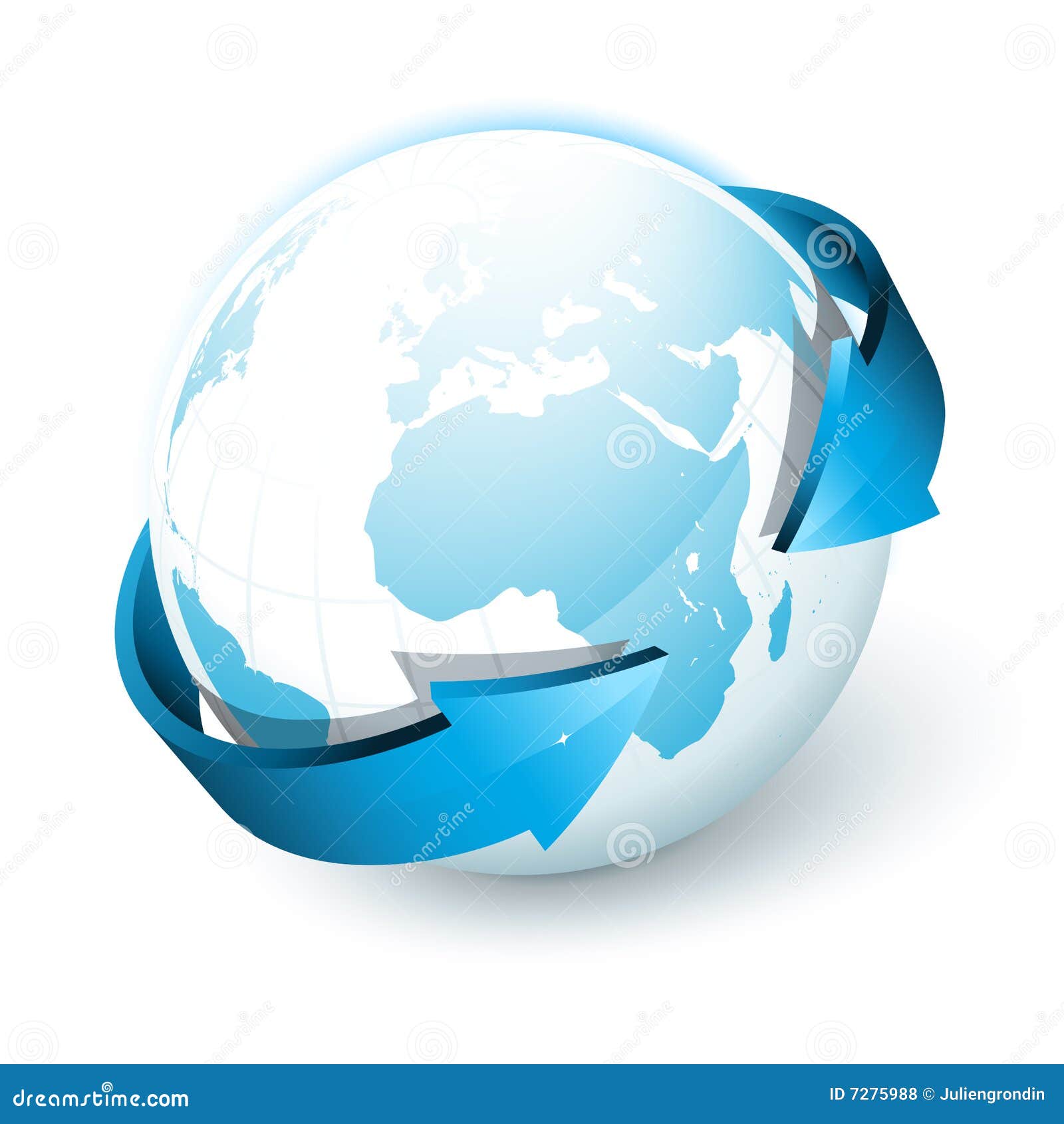 Earth With Arrows Royalty Free Stock Photos - Image: 7275988 Earth With Arrows Royalty Free Stock Photos - Image: 7275988