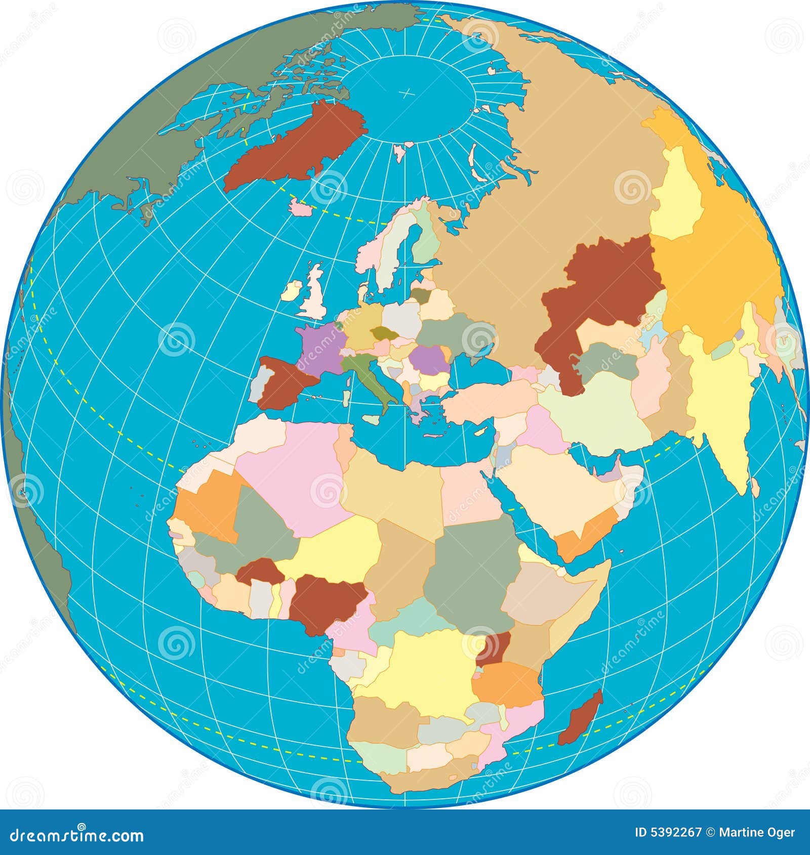 Europe On A Globe Royalty Free Stock Photography - Image: 5392267 Europe On A Globe Royalty Free Stock Photography - Image: 5392267