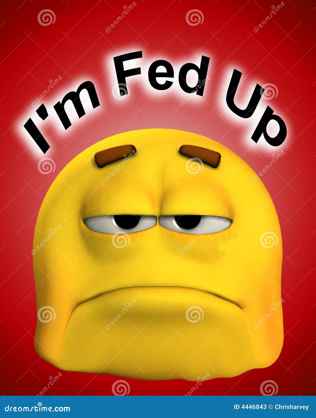 Fed Up Stock Photos - Image: 4446843 Fed Up Stock Photos - Image: 4446843