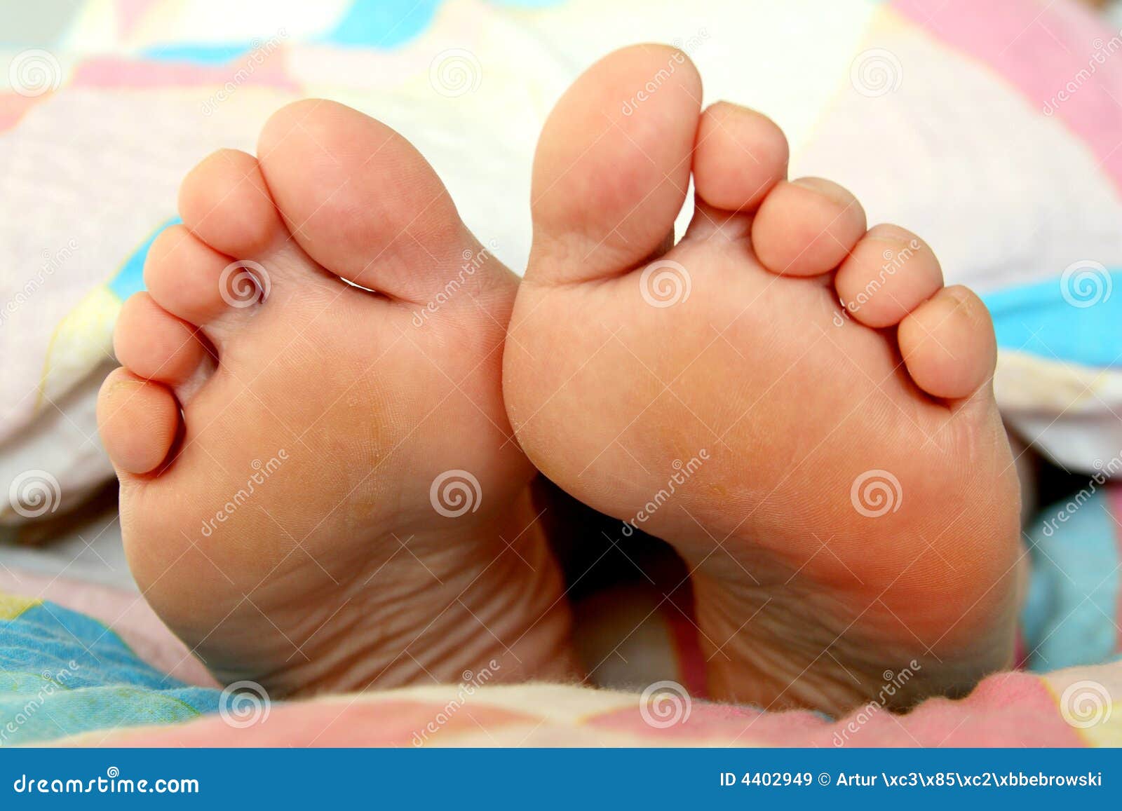 Feet In Bed Royalty Free Stock Images - Image: 4402949 Feet In Bed Royalty Free Stock Images - Image: 4402949