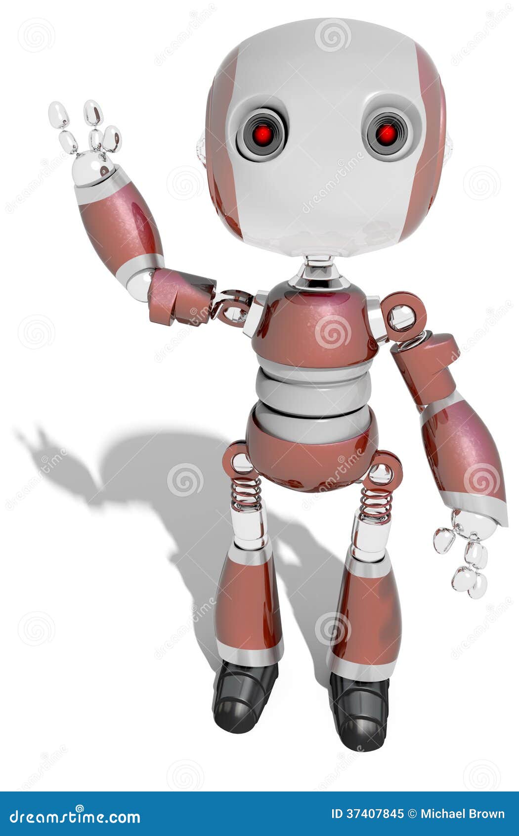 Friendly Robot Boy Waving Greeting Hello Royalty Free Stock Photo ... Friendly Robot Boy Waving Greeting Hello Royalty Free Stock Photo ...