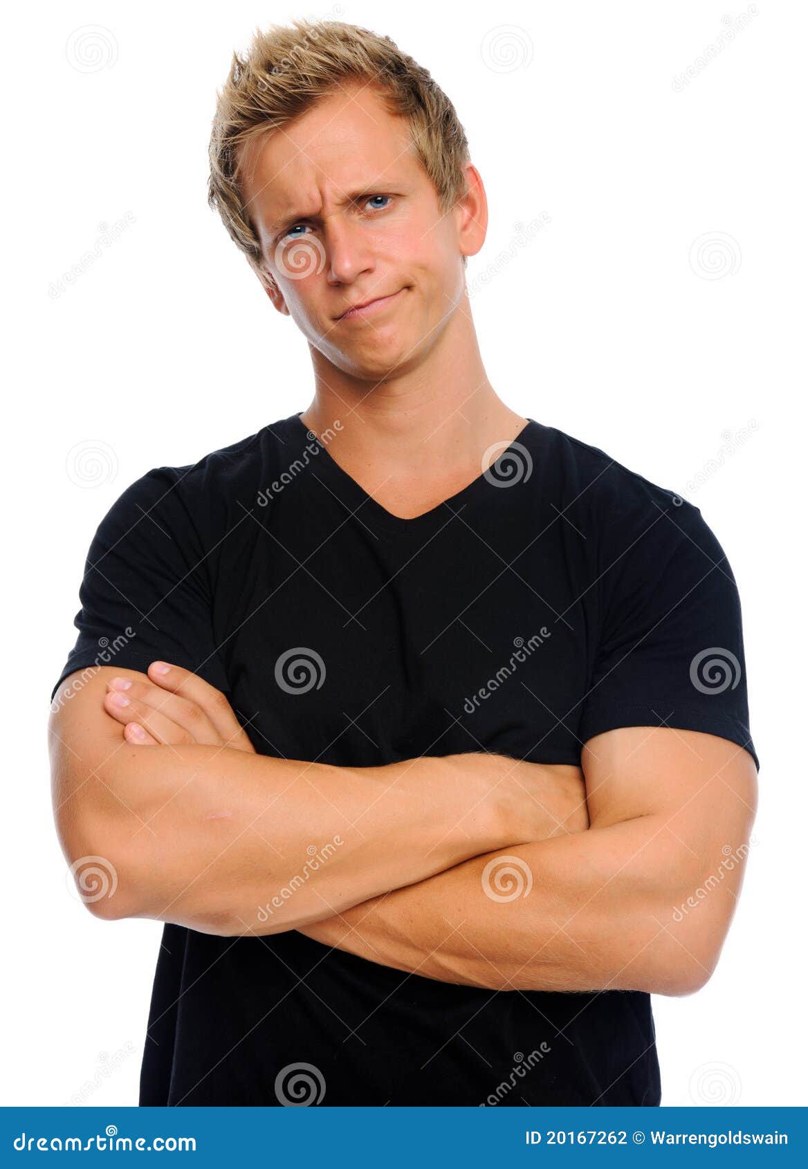 Frowning Man Stock Photography - Image: 20167262 Frowning Man Stock Photography - Image: 20167262