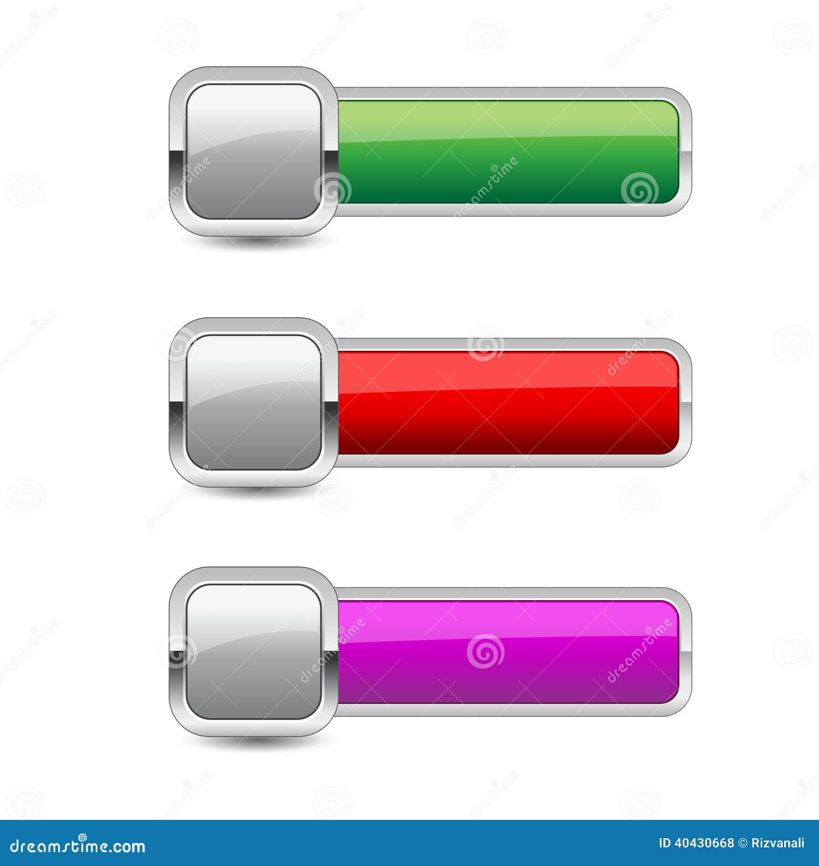 Glossy Rounded Rectangular Buttons Stock Vector - Image: 40430668 Glossy Rounded Rectangular Buttons Stock Vector - Image: 40430668
