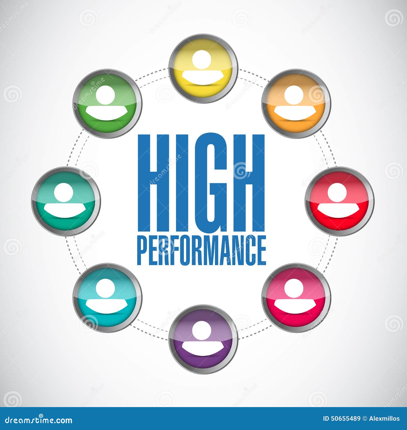 High Performance People Diagram Illustration Stock Illustration - Image ... High Performance People Diagram Illustration Stock Illustration - Image ...
