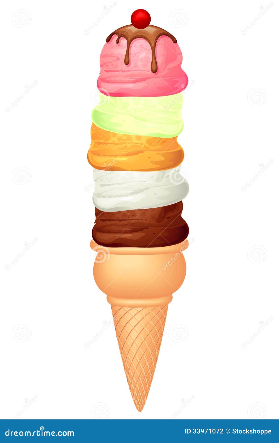 Ice Cream Cone Stock Photography - Image: 33971072 Ice Cream Cone Stock Photography - Image: 33971072