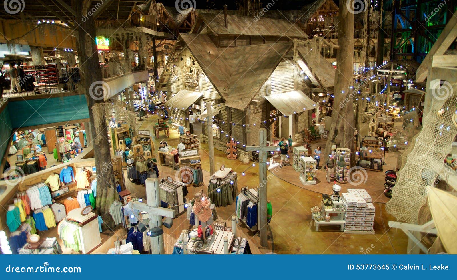 Inside Aerial View Of The Bass Pro Shop Memphis Tennessee Editorial Image Image 53773645
