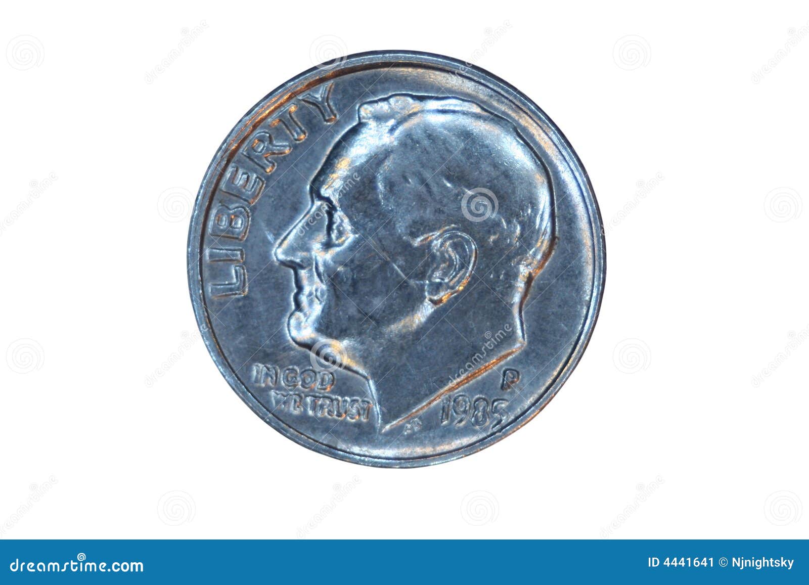 Isolated US Dime Front Stock Image - Image: 4441641 Isolated US Dime Front Stock Image - Image: 4441641
