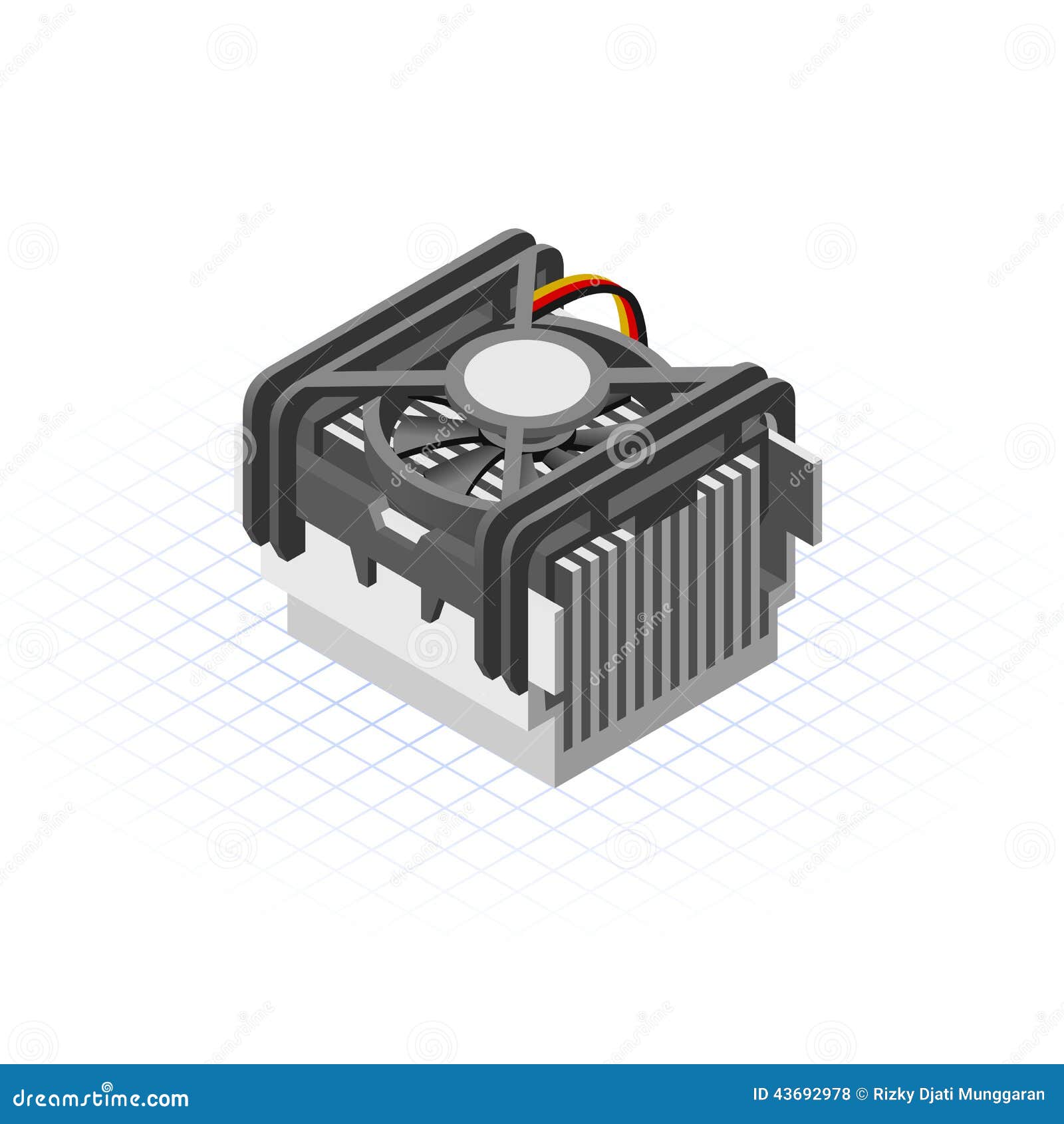 Isometric Fan Processor Vector Illustration Stock Vector - Image: 43692978 Isometric Fan Processor Vector Illustration Stock Vector - Image: 43692978