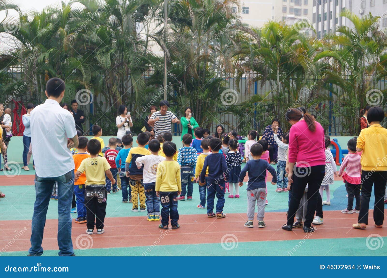 Kindergarten Parent-child Activities Editorial Stock Image - Image ... Kindergarten Parent-child Activities Editorial Stock Image - Image ...