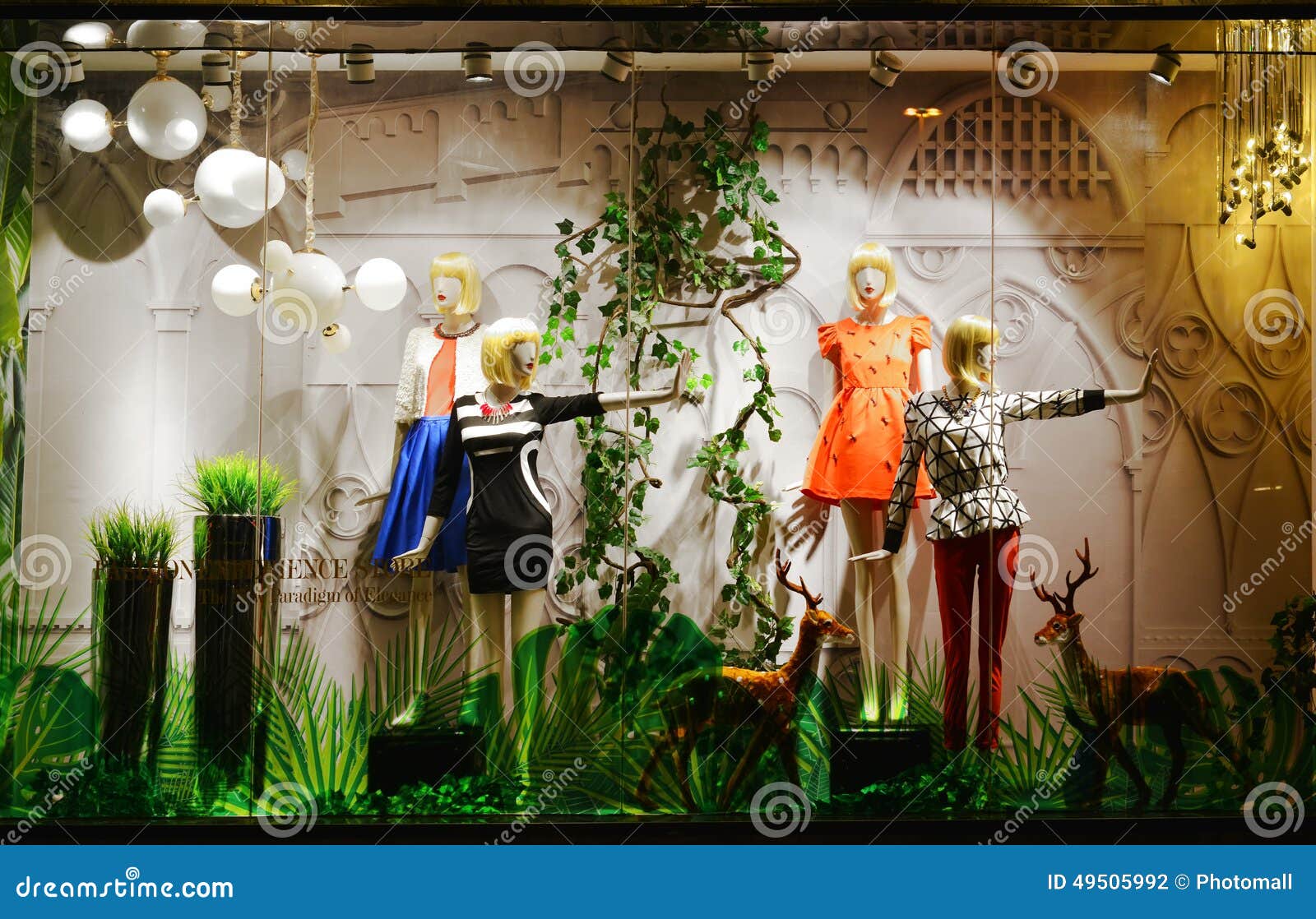 Ladys Spring Fashion Shop Window Editorial Photography - Image: 49505992 Ladys Spring Fashion Shop Window Editorial Photography - Image: 49505992
