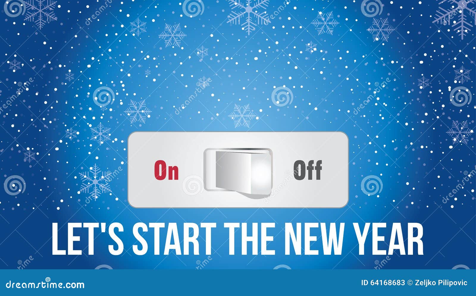 Let's Start The New Year Stock Vector - Image: 64168683 Let's Start The New Year Stock Vector - Image: 64168683