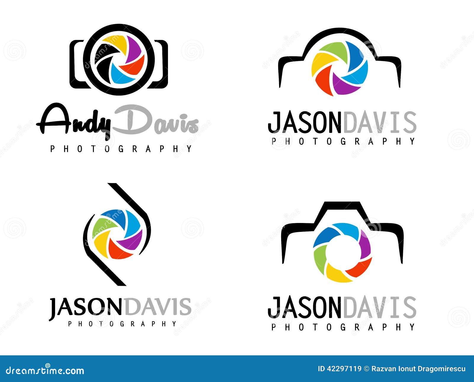 Logotipo da fotografia Logotipo da fotografia