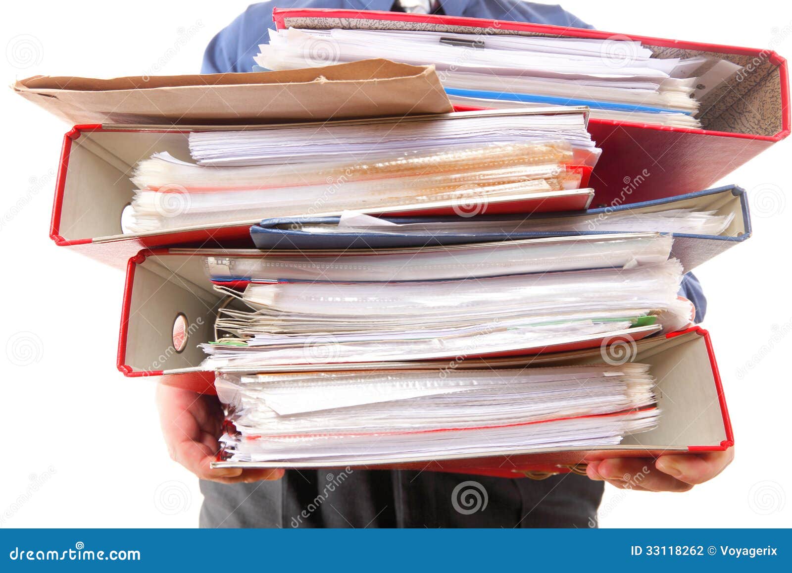 Male Office Worker Carrying A Stack Of Files Stock Photography - Image ... Male Office Worker Carrying A Stack Of Files Stock Photography - Image ...