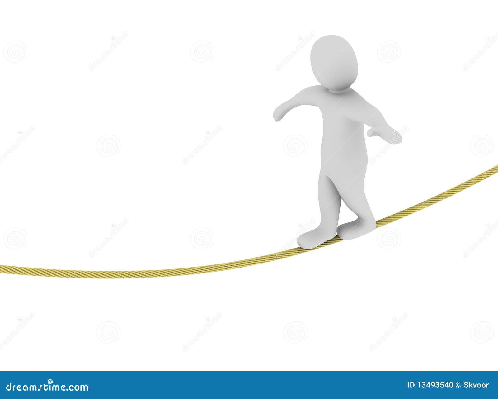 Man Balancing On The Rope Stock Photo - Image: 13493540 Man Balancing On The Rope Stock Photo - Image: 13493540