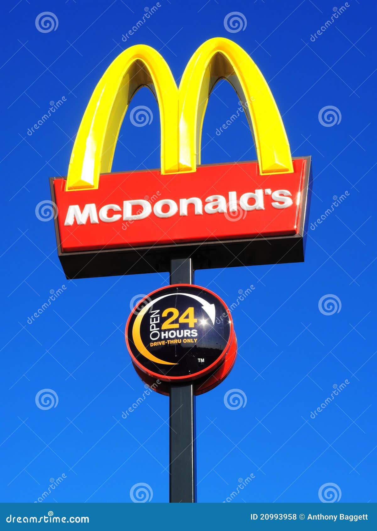 McDonald's Sign Editorial Stock Photo - Image: 20993958 McDonald's Sign Editorial Stock Photo - Image: 20993958