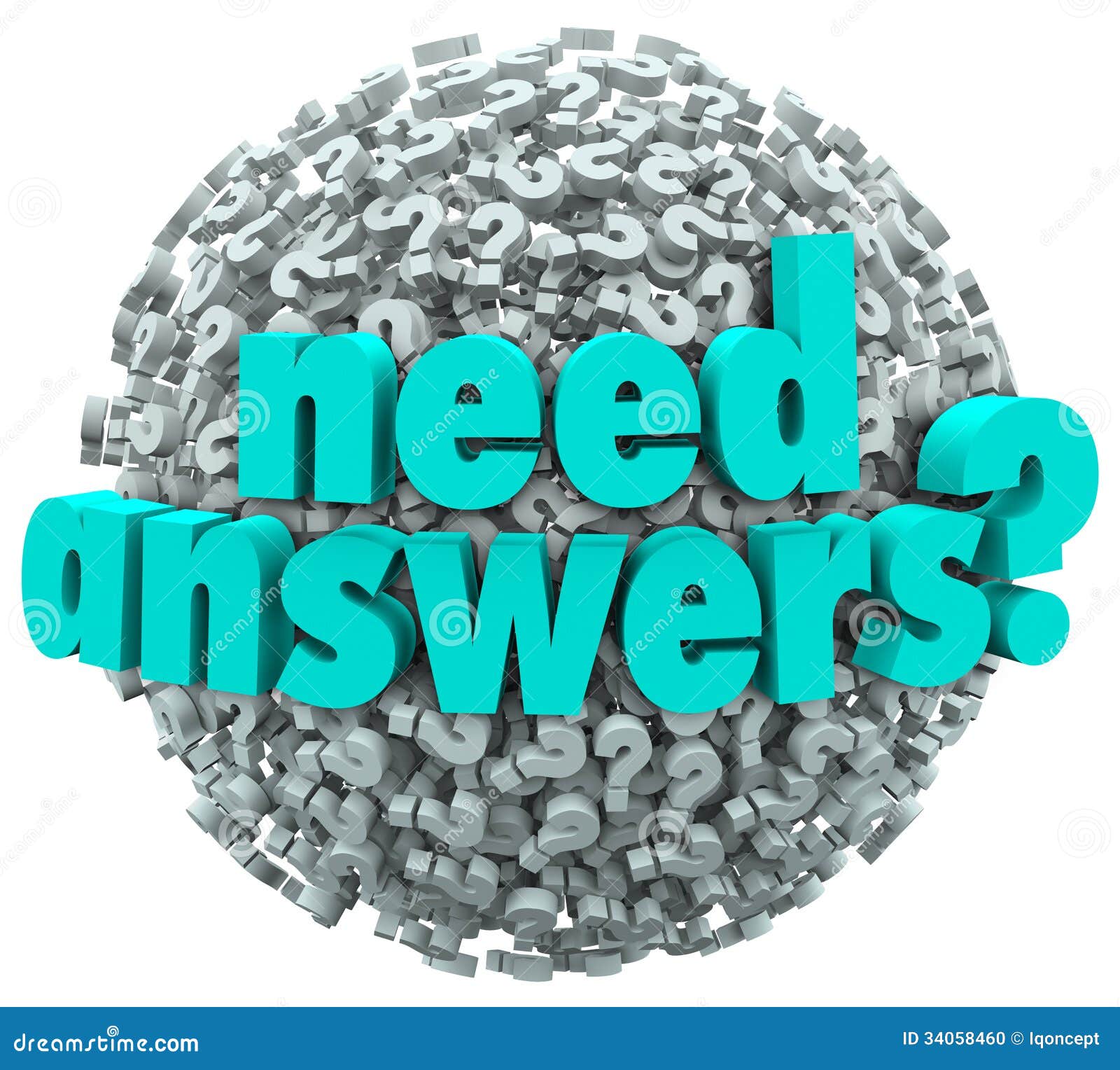 Need Answers Word Ball Question Marks Seeking Solution Stock Photo ... Need Answers Word Ball Question Marks Seeking Solution Stock Photo ...