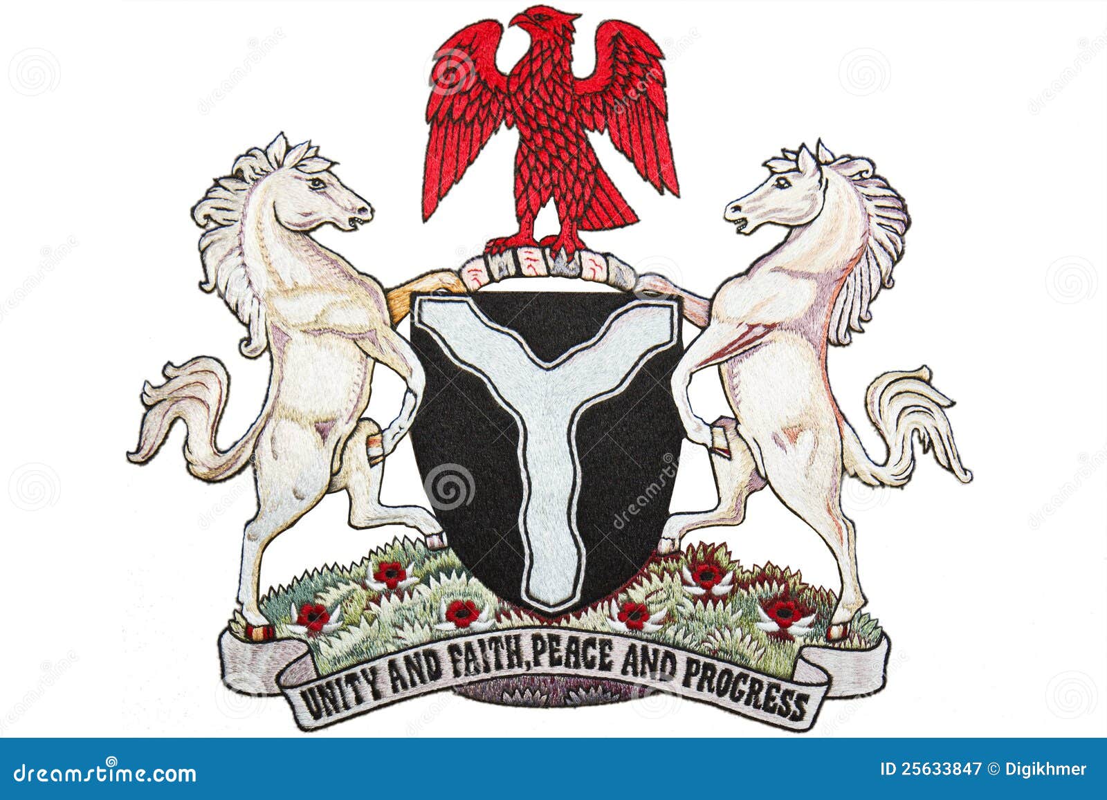 Nigeria Coat Of Arms Royalty Free Stock Photography - Image: 25633847 Nigeria Coat Of Arms Royalty Free Stock Photography - Image: 25633847