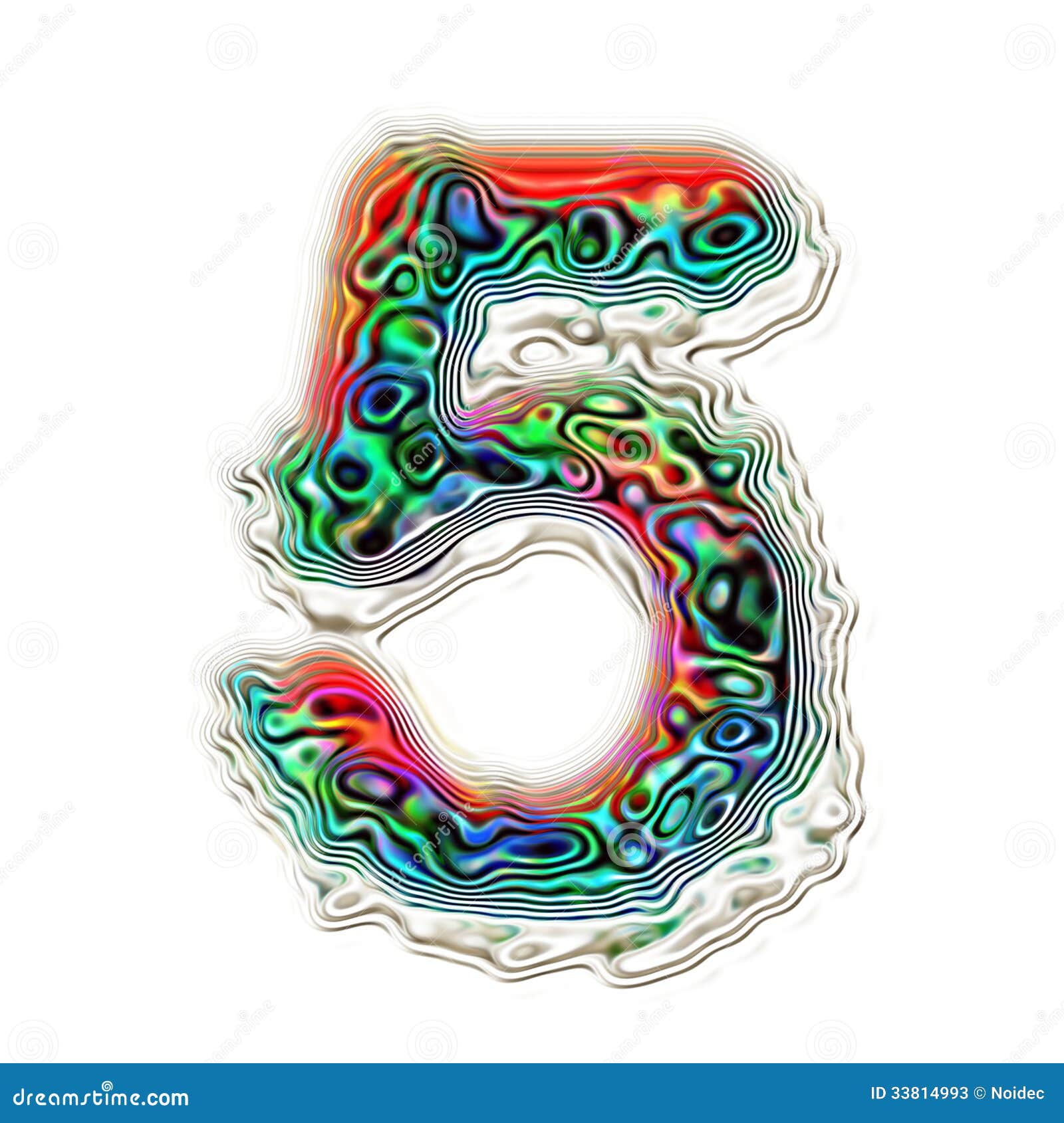 Numeric 5 Colorful Abstract Texture Illustration, Isolated Stock Photos ... Numeric 5 Colorful Abstract Texture Illustration, Isolated Stock Photos ...