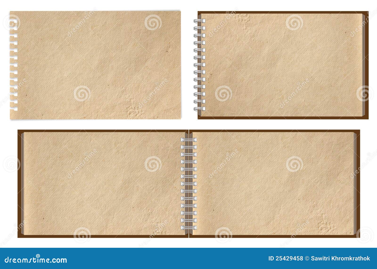 Old Brown Paper Notebook Royalty Free Stock Photos - Image: 25429458 Old Brown Paper Notebook Royalty Free Stock Photos - Image: 25429458