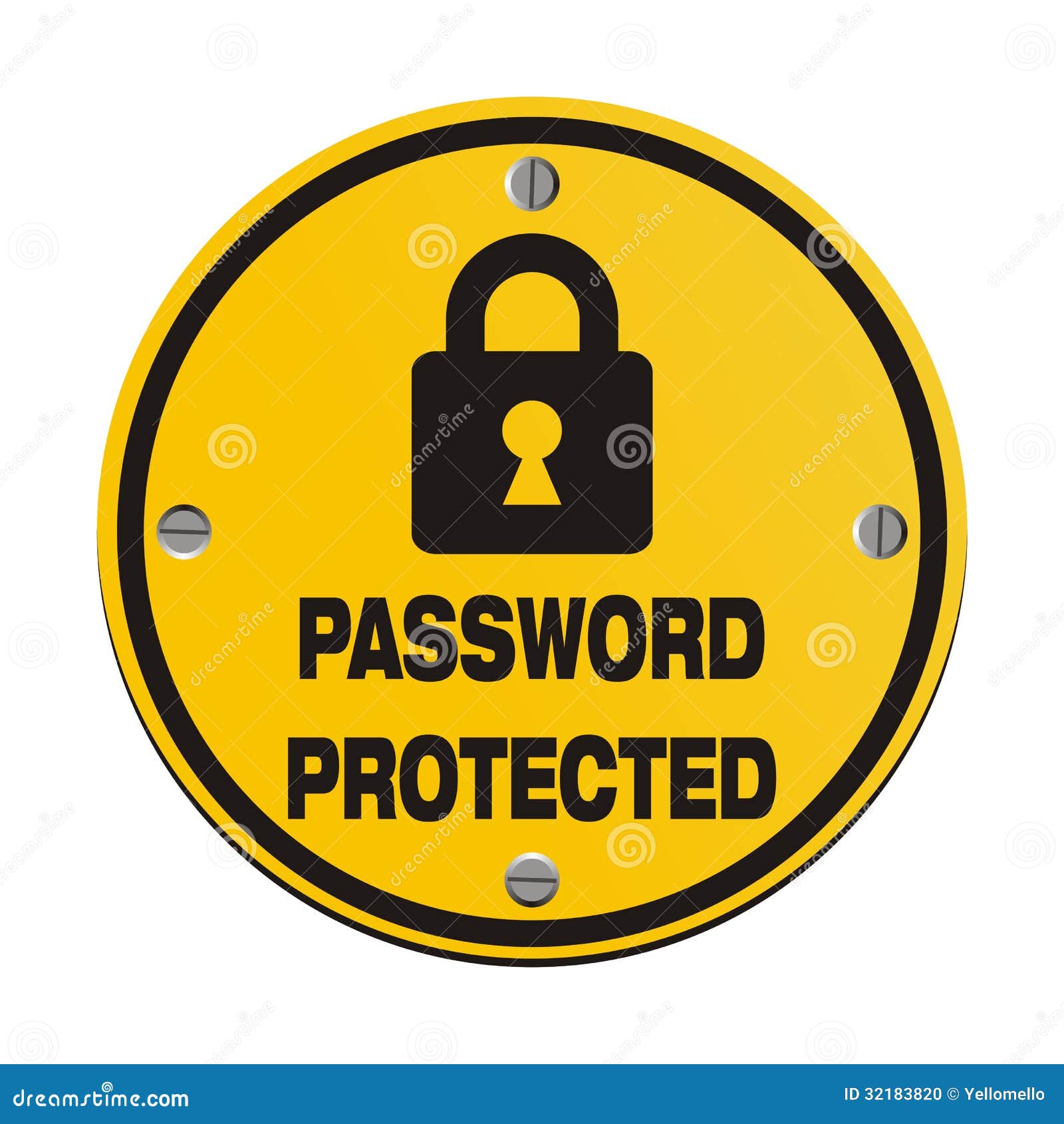 Password Protected - Circle Signs Stock Photo - Image: 32183820 Password Protected - Circle Signs Stock Photo - Image: 32183820
