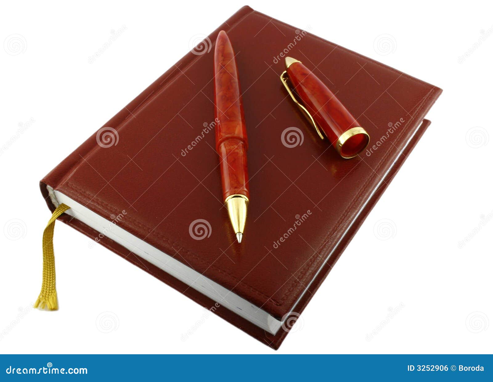 Pen And Diary. Royalty Free Stock Image - Image: 3252906 Pen And Diary. Royalty Free Stock Image - Image: 3252906