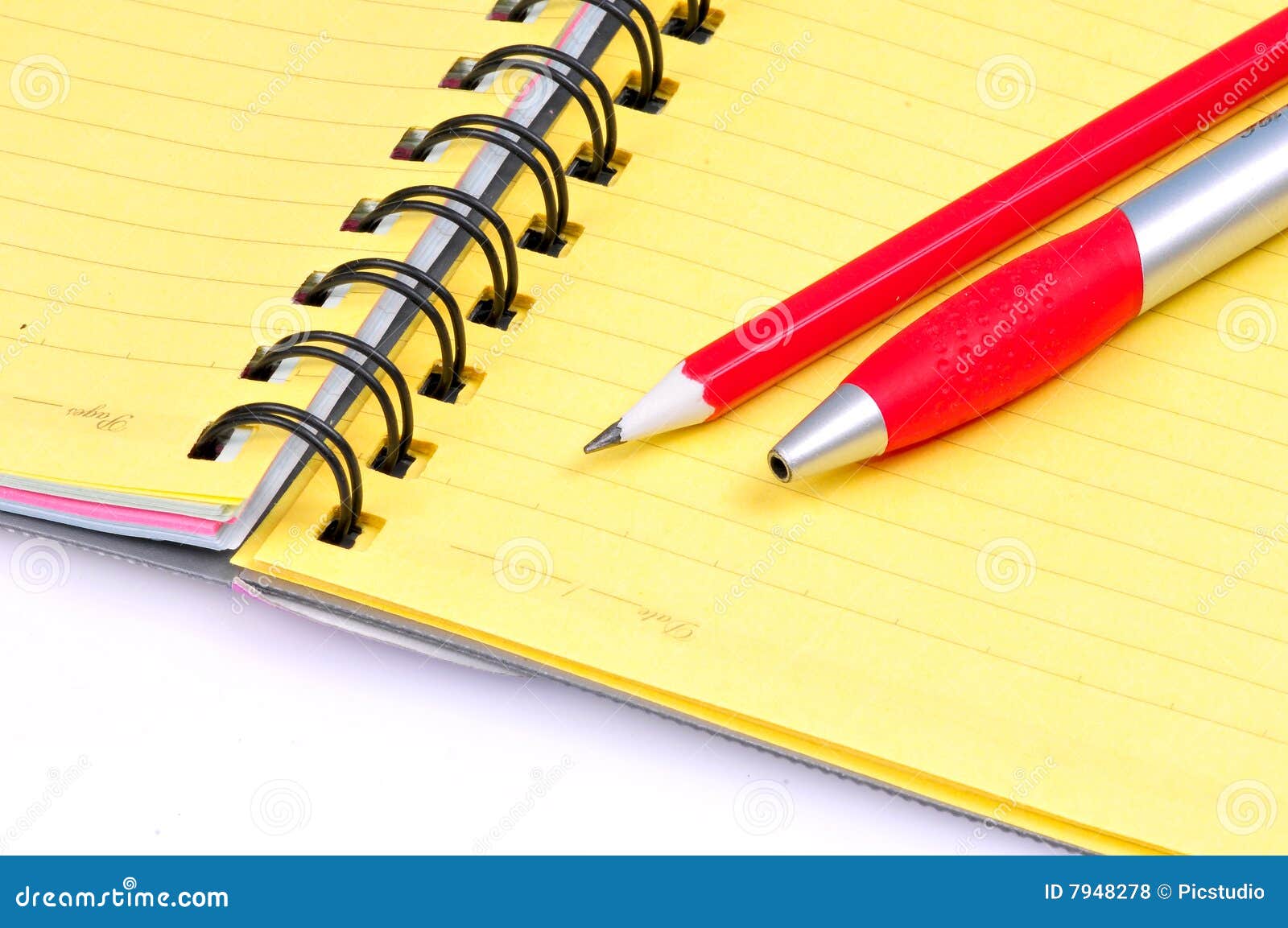 Pen Pencil And Notebook Royalty Free Stock Photos - Image: 7948278 Pen Pencil And Notebook Royalty Free Stock Photos - Image: 7948278