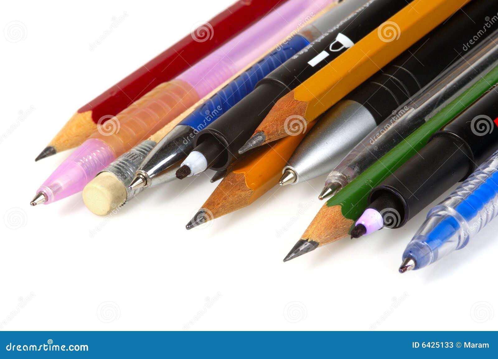 Pens And Pencils 2 Stock Photos - Image: 6425133 Pens And Pencils 2 Stock Photos - Image: 6425133
