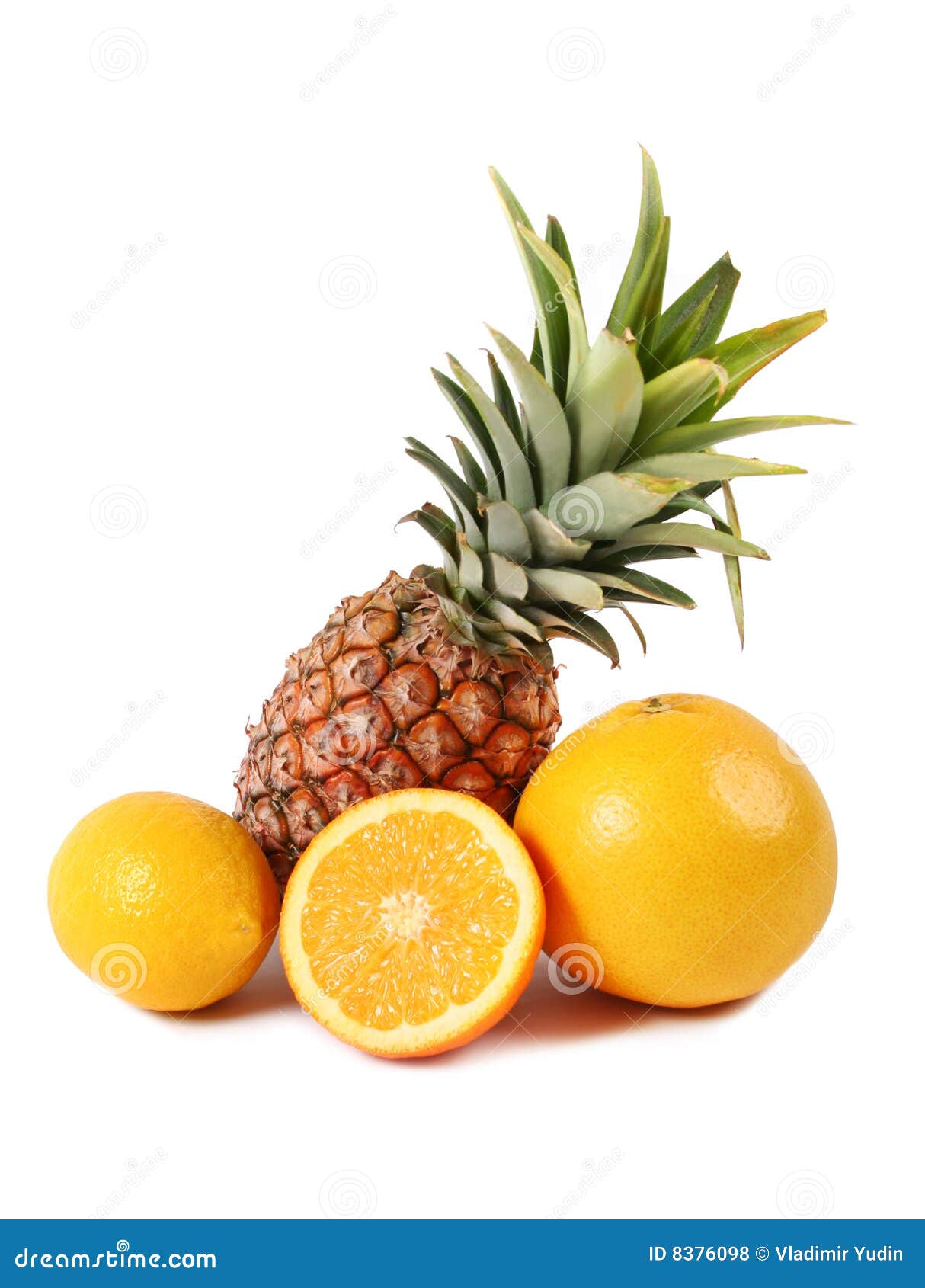 Pineapple And Orange Royalty Free Stock Photos - Image: 8376098 Pineapple And Orange Royalty Free Stock Photos - Image: 8376098