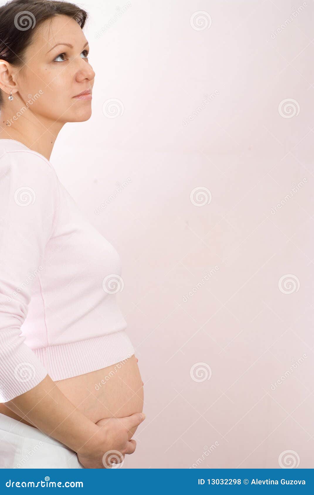 Pregnant Woman Standing And Looking Up Royalty Free Stock Photos ... Pregnant Woman Standing And Looking Up Royalty Free Stock Photos ...