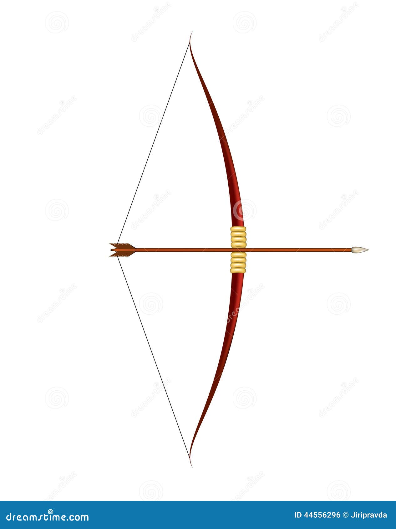 Red Bow And Arrow Stock Vector - Image: 44556296 Red Bow And Arrow Stock Vector - Image: 44556296