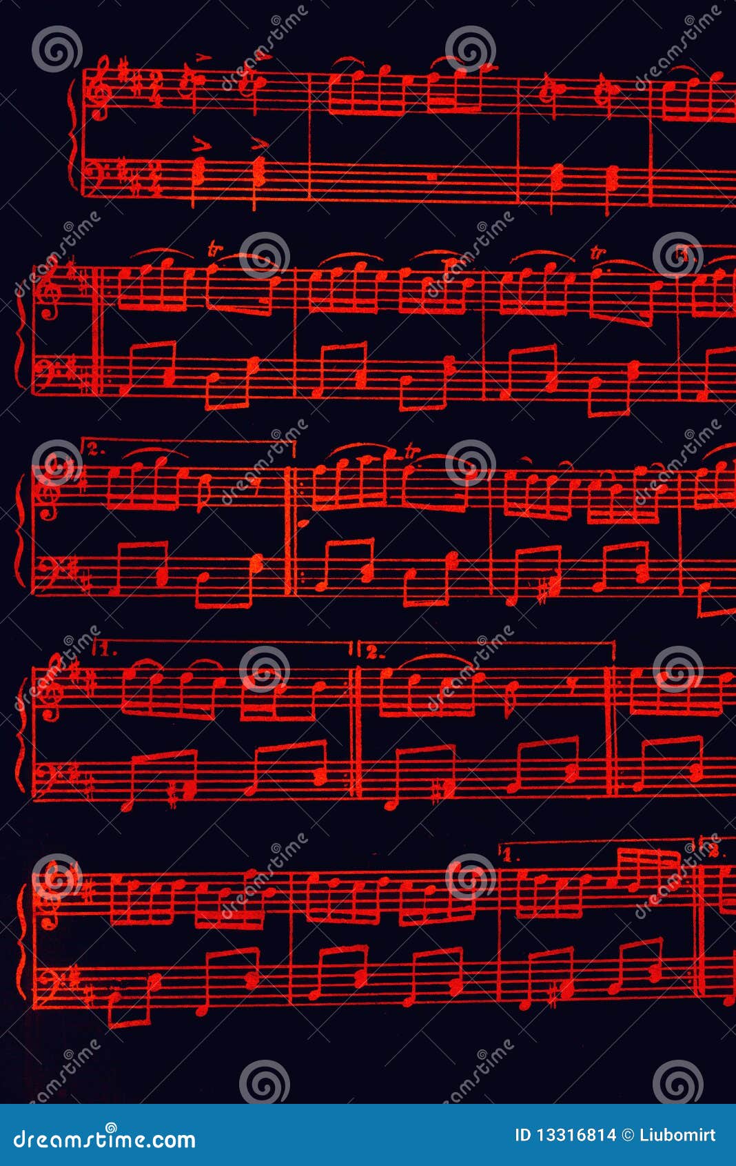 Red Musical Notes On Black Stock Images - Image: 13316814 Red Musical Notes On Black Stock Images - Image: 13316814