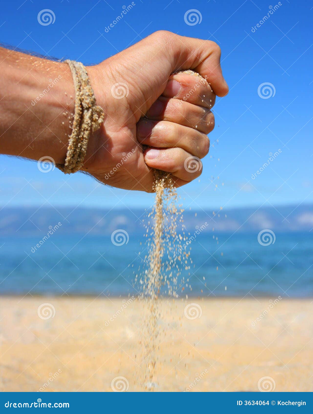 Sand Hand Hand Sand Stock Images Image 3634064