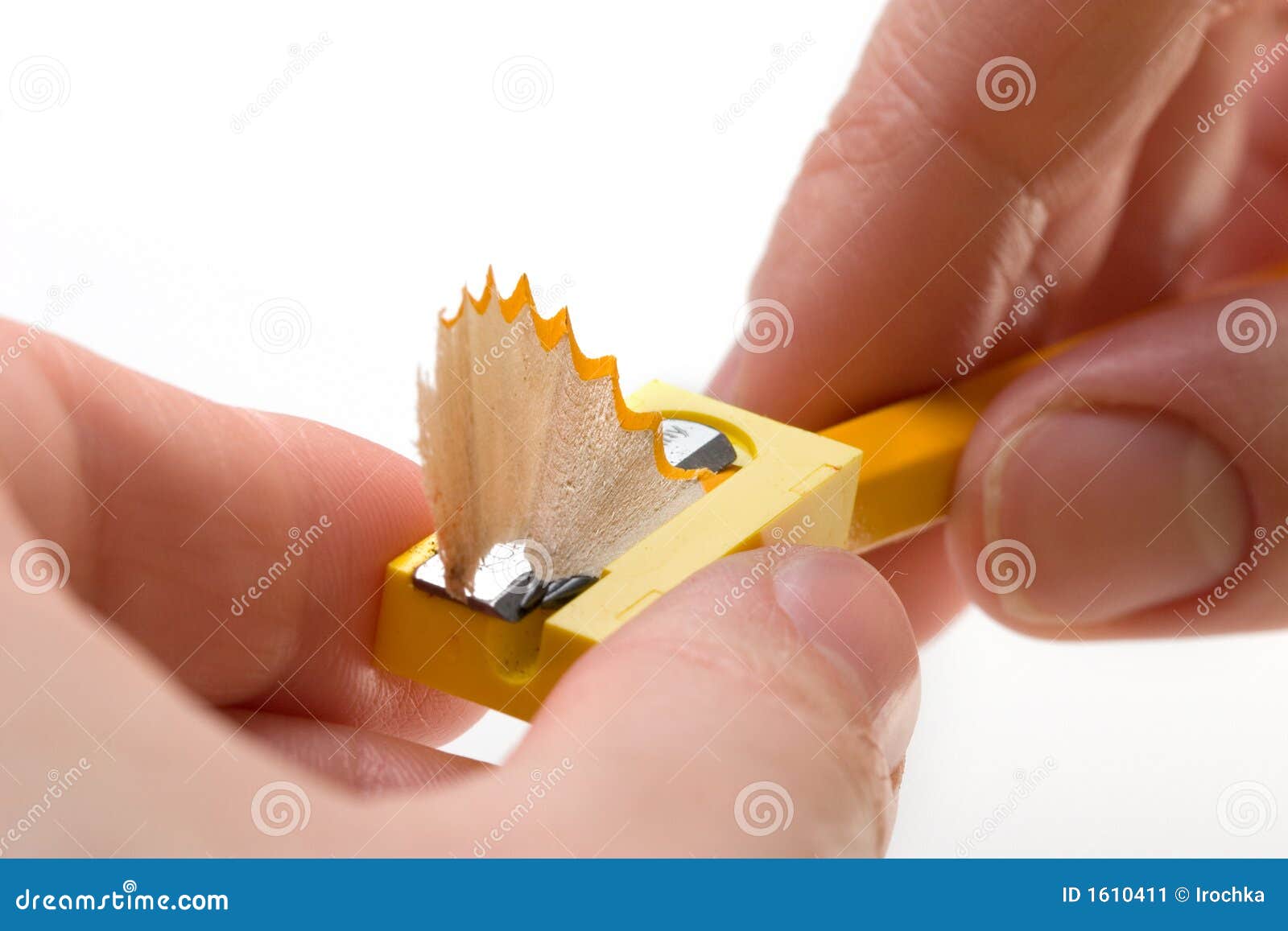 Sharpening A Pencil Stock Image - Image: 1610411 Sharpening A Pencil Stock Image - Image: 1610411