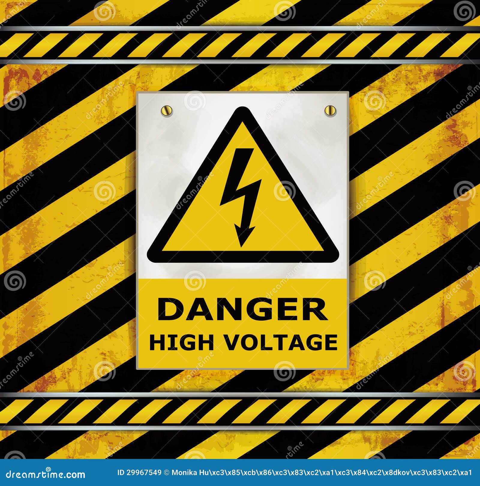 Sign Caution Blackboard Danger High Voltage Royalty Free Stock Images ... Sign Caution Blackboard Danger High Voltage Royalty Free Stock Images ...