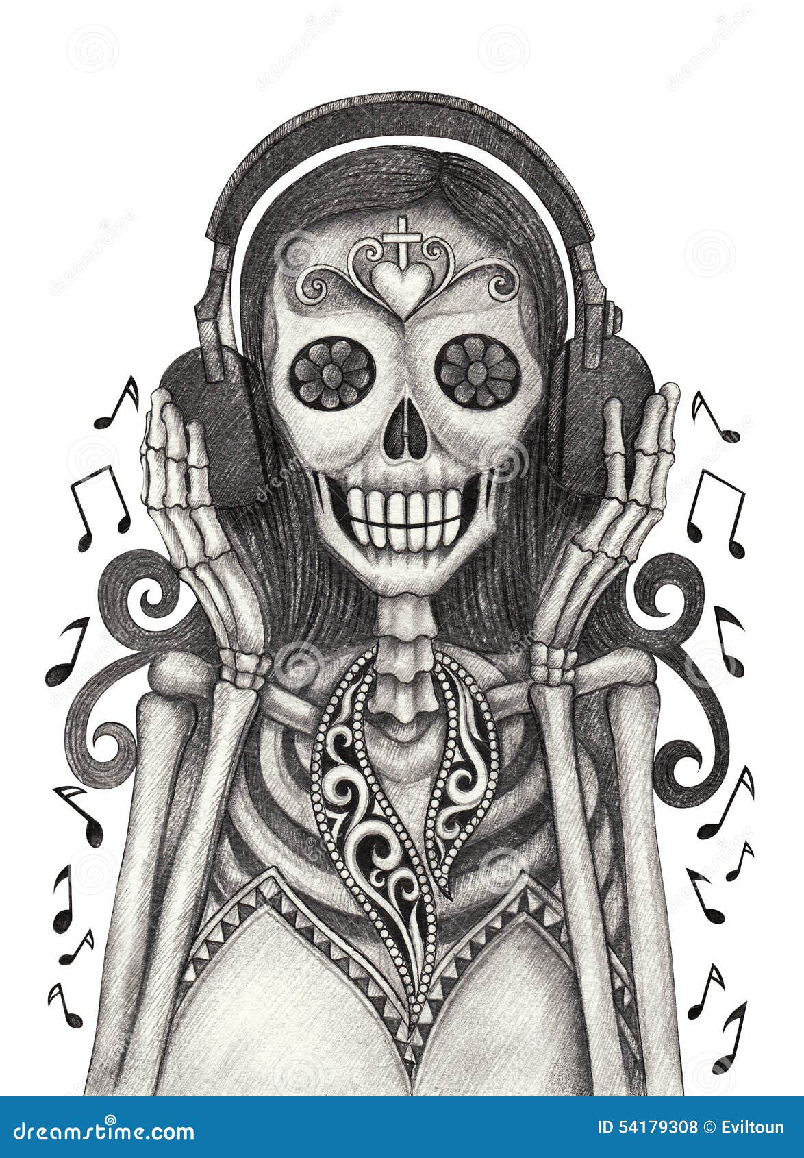 Albums 97 Pictures Day Of The Dead Girl Drawings Pencil Full Hd 2k 4k