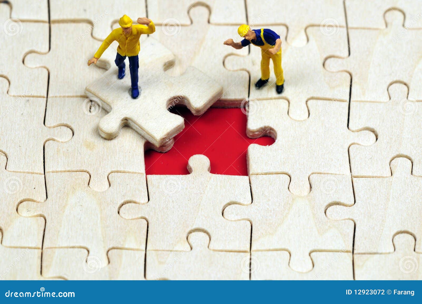 Solving A Business Puzzle Stock Photography - Image: 12923072 Solving A Business Puzzle Stock Photography - Image: 12923072